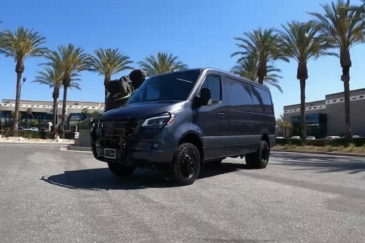 10 Great Upgrades on this Armored Mercedes Sprinter Van